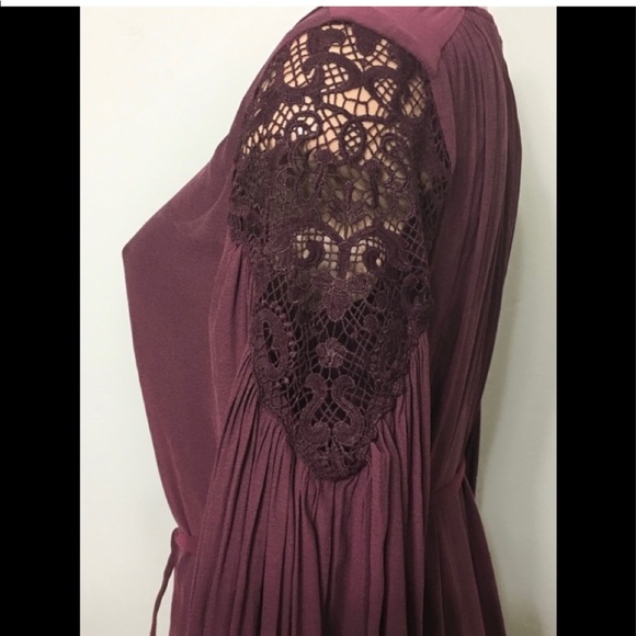 LOFT | Dresses | 5 Bundle Loft Purple Crochet Flowy Work Dress | Poshmark